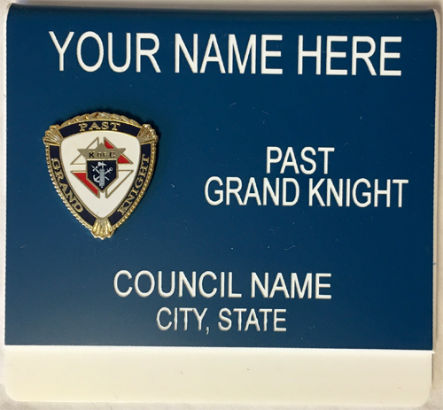 Magnetic Back - Knights of Columbus Supplies