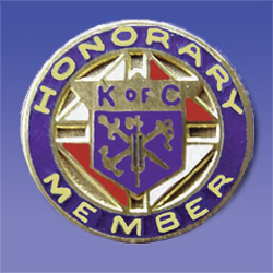 Member and Year Lapel Pins (1/2") - Knights of Columbus Supplies