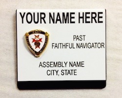 ‣Name Badges - Knights of Columbus Supplies