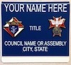 ‣Name Badges - Knights of Columbus Supplies